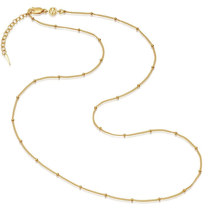 Missoma Gold Long Bobble Chain - ShopStyle Necklaces