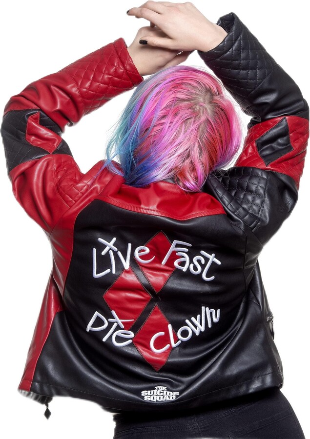 Merchoid Harley Quinn: The Suicide Squad Replica Jacket - DC Extended ...