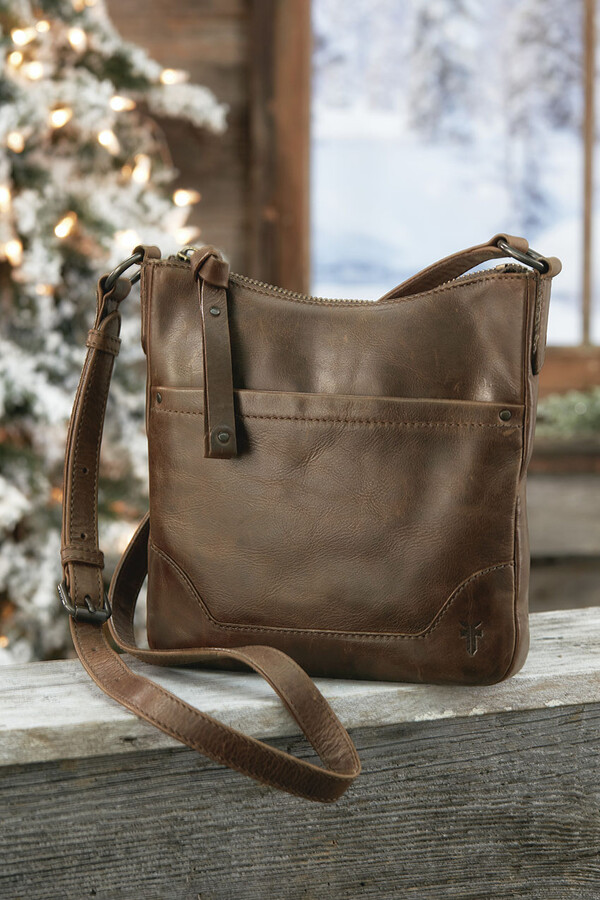 Coldwater Creek Women's "Melissa" Swing Pack by Frye - Dark Brown ...