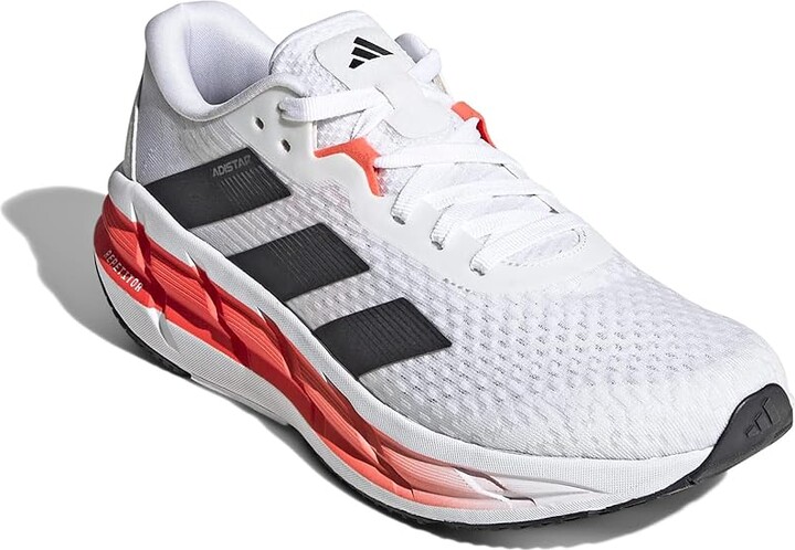 adidas Adistar 3 (White/Black/Solar Red) Men's Running Shoes ...