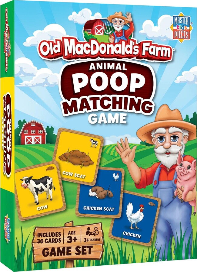 MasterPieces Puzzles MasterPieces Old MacDonald's Farm - Animal Poop ...