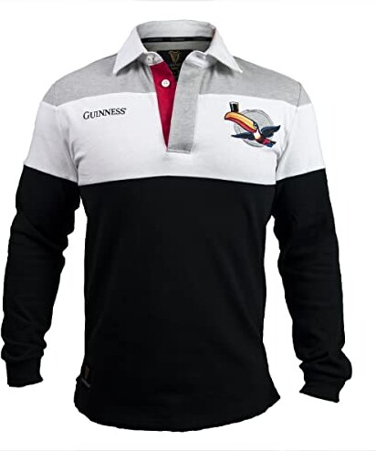 Guinness Official Merchandise Guinness Toucan Rugby Jersey | Mens Rugby ...