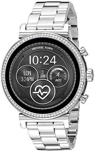 Michael Kors Women's Sofie Heart Rate' Touch-Screen Smartwatch with ...