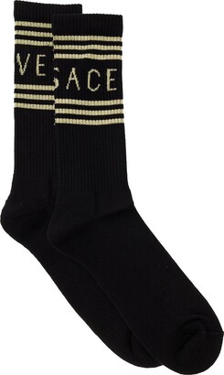 Versace Men's Logo Socks - ShopStyle