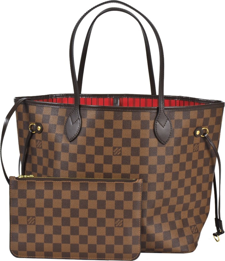 Louis Vuitton Damier Cerise Damier Canvas Ebene Color Tote Bag (Pre ...