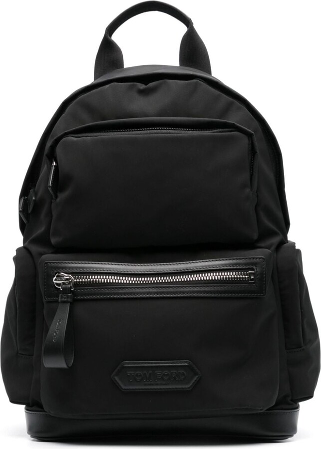 Tom Ford Logo-Appliqué Backpack - ShopStyle