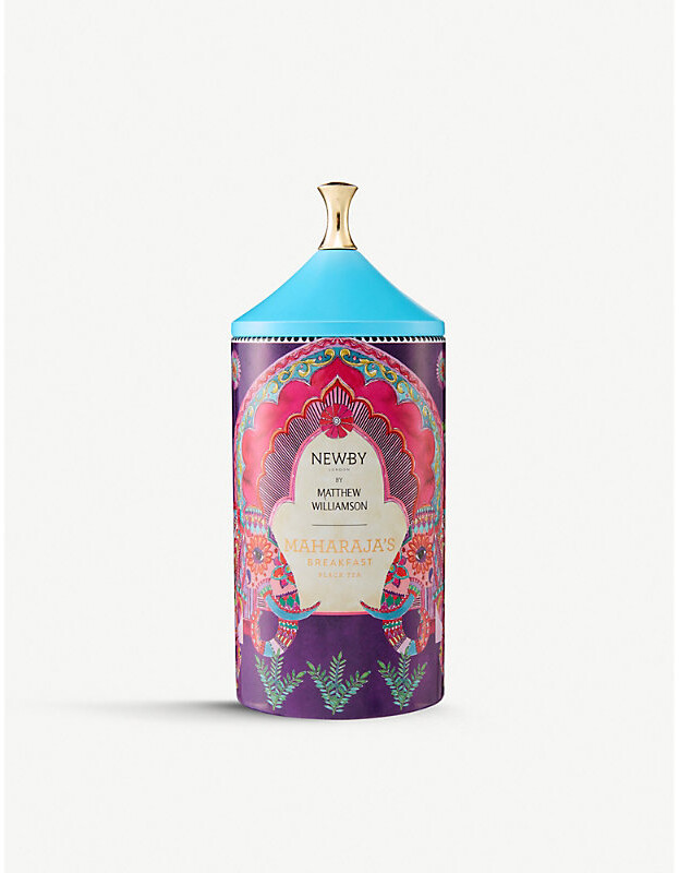 Newby Teas Uk Newby x Matthew Williamson Maharaja's Breakfast tea 75g ...