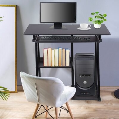 Inbox Zero Freedom Products Desktop Computer Desk Laptop Study Table ...