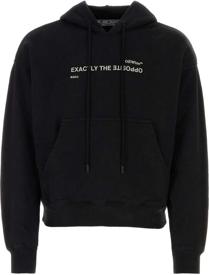 Off-White Sweatshirt realized in pure cotton characterized by Exactly ...