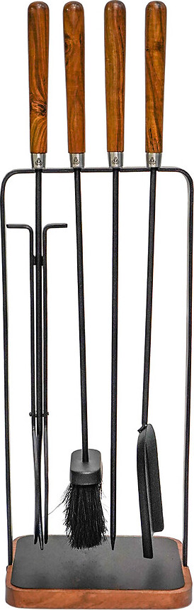 Ivyline Wooden Handle Fireside Companion Set - ShopStyle Workout ...