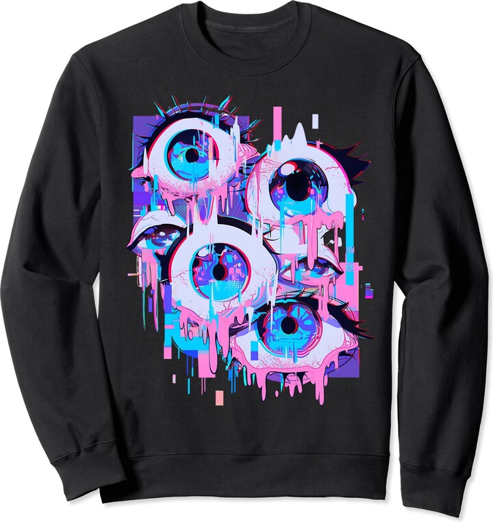 Creepy Pastel Goth Harajuku Weirdcore Designs Kawaii Pastel Goth Eyes ...
