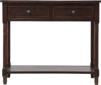 Alcott Hill Chalisa 35.52" Console Table, Wood Console Table, Farmhouse ...