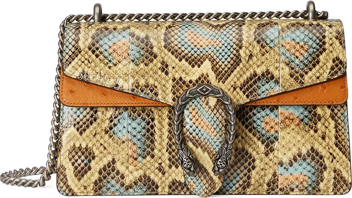 Gucci Dionysus python small shoulder bag - ShopStyle