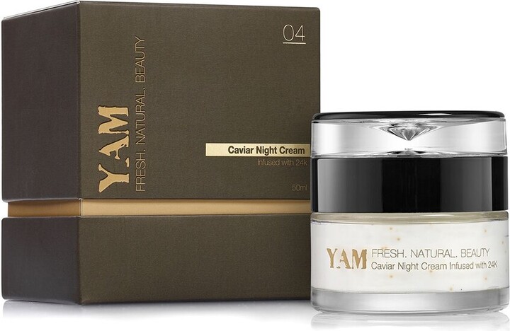 Yam Cosmetics 1.76Oz 24K Caviar Night Cream - ShopStyle Skin Care