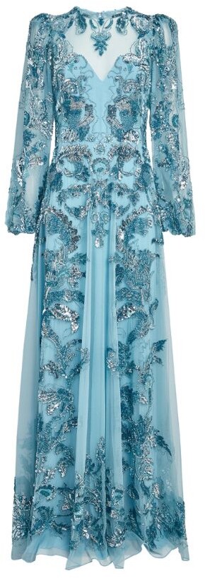 ZUHAIR MURAD Embroidered Astor Gown - ShopStyle Evening Dresses