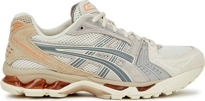 Asics Gel-Kayano 14 Panelled Mesh Sneakers - Grey - 5 - ShopStyle