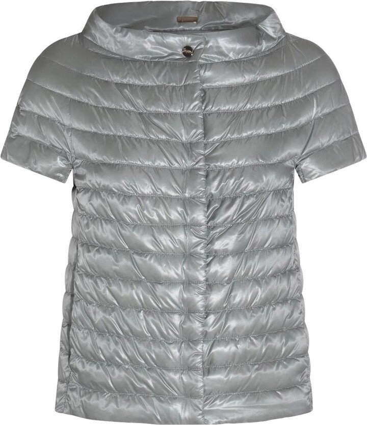 Herno Margherita Short-Sleeve Puffer Jacket - ShopStyle