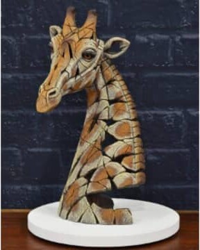 Edge Giraffe Bust Sculpture By Matt Buckley - ShopStyle Decor