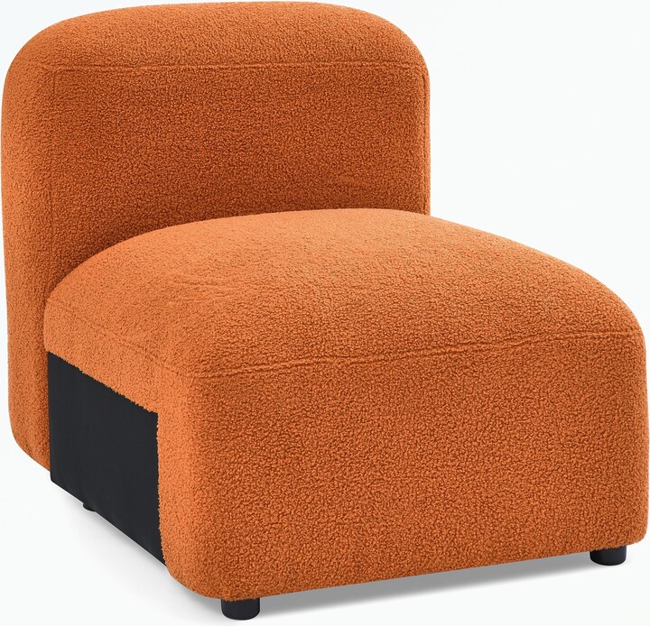 L-Shape Modular Sectional Sofa，Teddy Fabric - ShopStyle