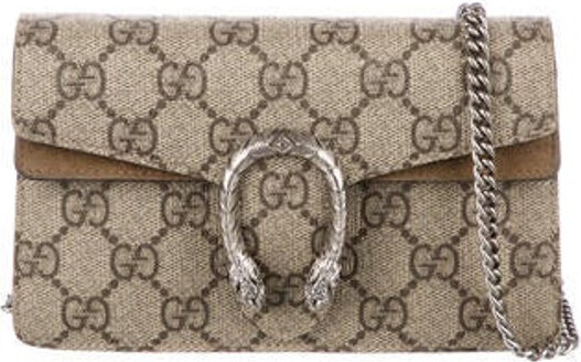 Gucci GG Supreme Super Mini Dionysus Shoulder Bag - ShopStyle