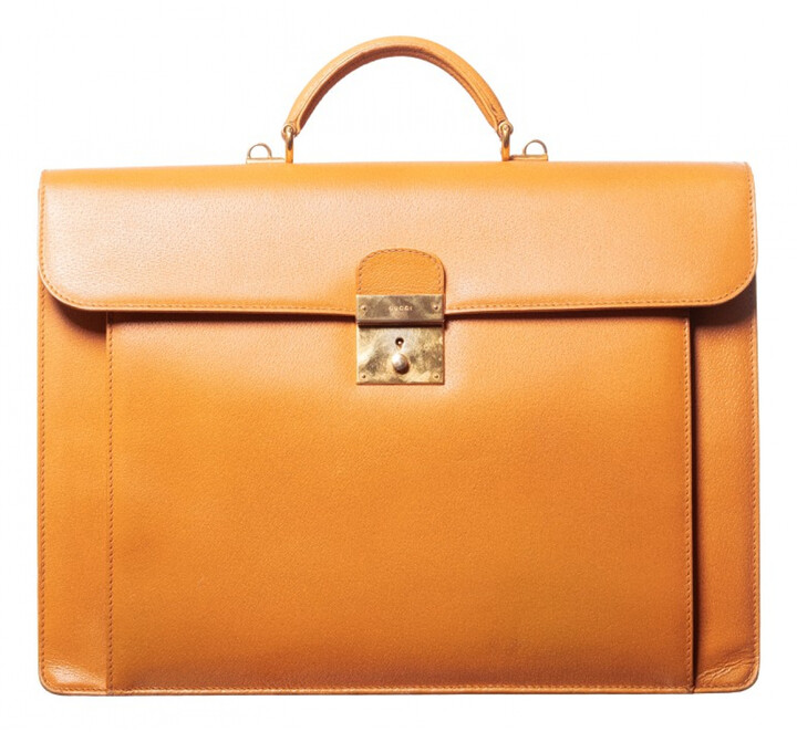 Gucci Camel Leather Handbags - ShopStyle Bags