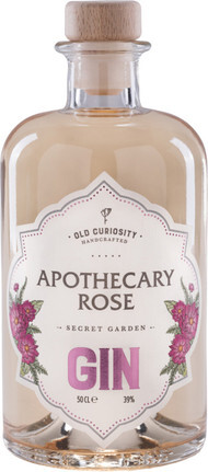 The Old Curiosity Distillery Apothecary Rose Secret Garden Gin 500ml ...