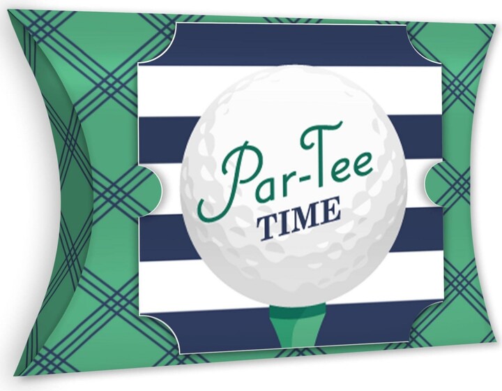 Big Dot of Happiness Par-Tee Time - Golf - Favor Gift Boxes - Birthday ...