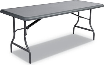 Iceberg Enterprises Indestruc-Tables Too 72" Plastic Rectangular Folding Table - ShopStyle