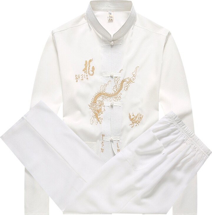 KINDOYO Chinese Men Tang Suit - Traditional China Ancient Costume ...