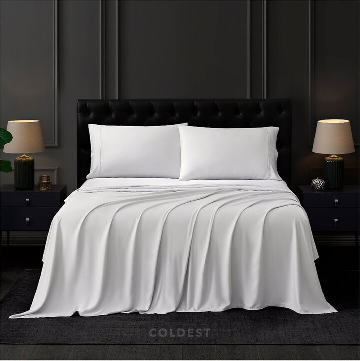 Coldest Bedding Cozy Organic Luxury Ultra Soft & Cooling Bedsheet Set ...