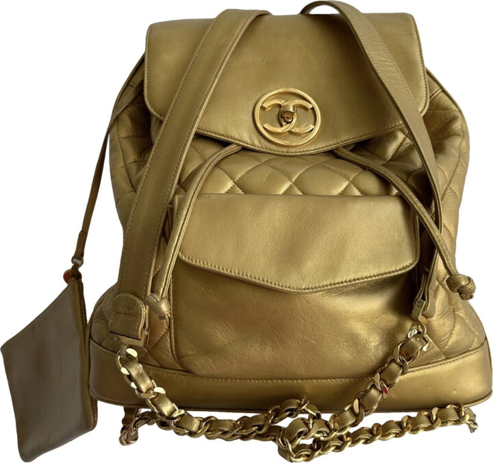 Chanel Duma leather backpack - ShopStyle