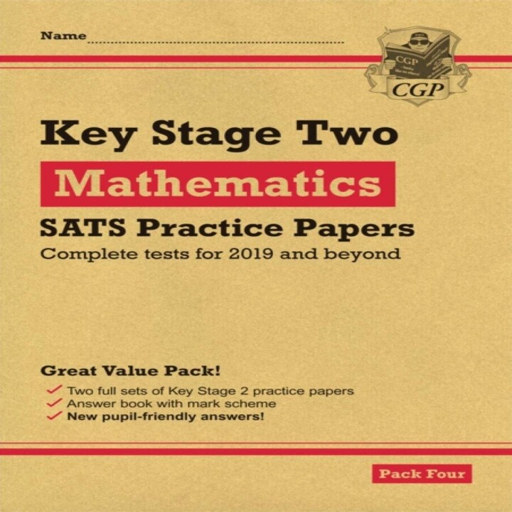 CGP Books KS2 Maths SATS Practice Papers: Pack 4 - for the 2025 tests ...