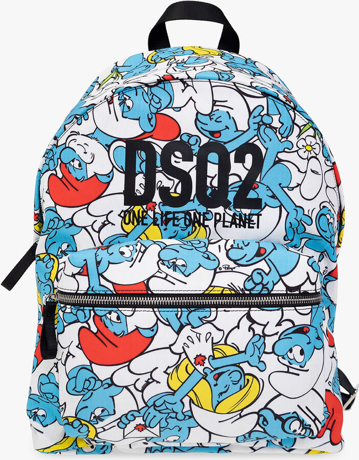 DSQUARED2 X The Smurfs - Multicolour - ShopStyle Backpacks