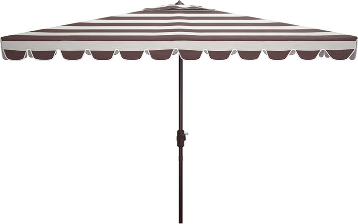 Safavieh Vienna 6.5 X 10 Ft Rect Crank Umbrella - ShopStyle