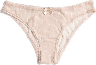 Victoire Flocked Bikini Thong for Women - ShopStyle Panties