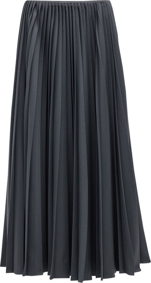 The Row Vinsky Pleated Maxi Skirt - ShopStyle