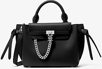 Michael Kors Hamilton Legacy Extra-Small Leather Belted Satchel - ShopStyle