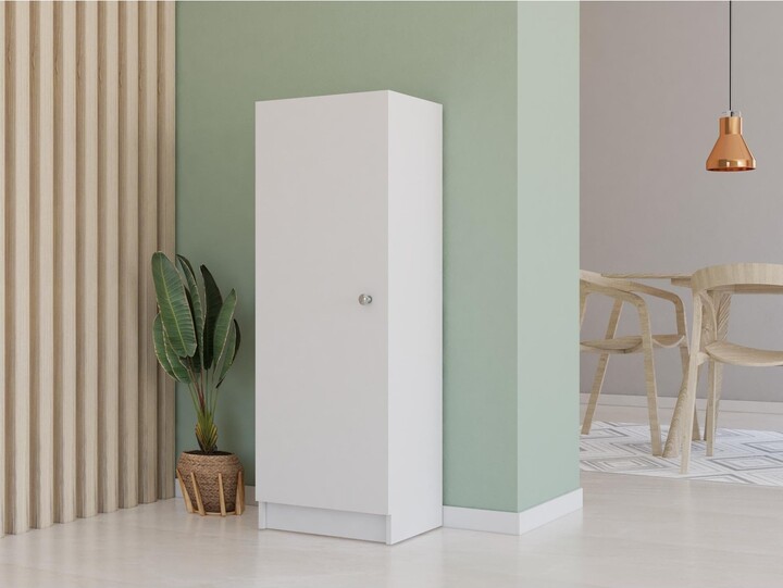 DEPOT E-SHOP Uluru 47-inch Tall Storage Cupboard with Single Door ...