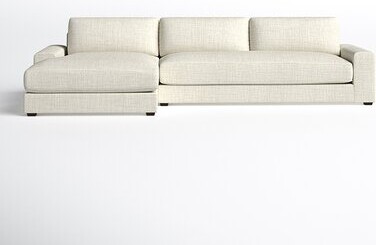 Joss & Main Loane 132" Wide Left Hand Facing Sofa & Chaise - ShopStyle