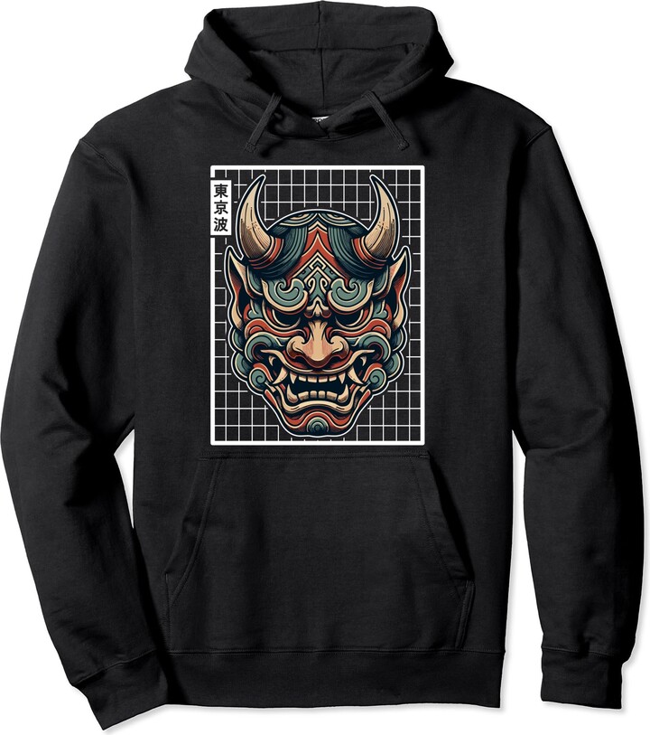 Japanese Oni Mask Aesthetic Japanese Devil Demon Hannya Oni Mask Yokai ...