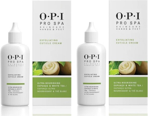 OPI Pro Spa Skincare Hands & Feet Exfoliating Cuticle Cream (PACK OF 2 ...