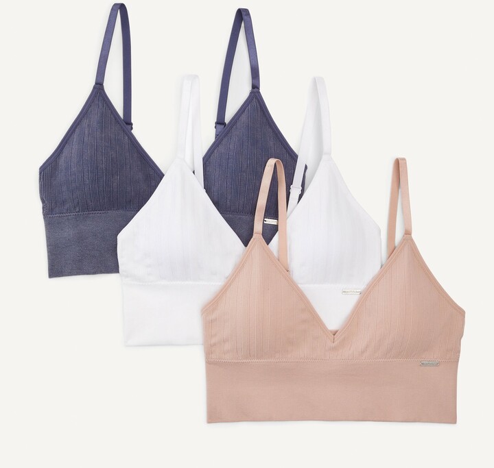 Nautica Stonewashed Bra, 3-Pack - ShopStyle