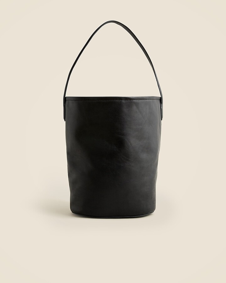 J.Crew Berkeley bucket bag in leather - ShopStyle