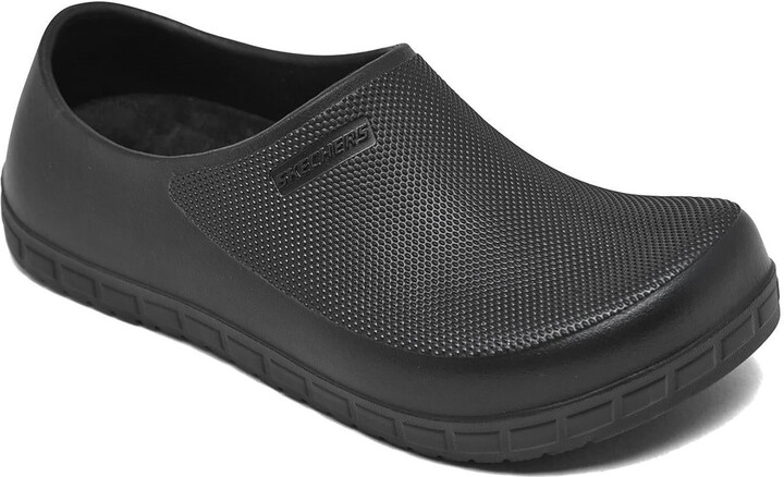 Skechers Evaa Womens Clogs Non-Slip Work and Safety Shoes - ShopStyle ...