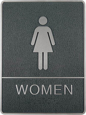 MT Displays Restroom Door Sign - ShopStyle Desks