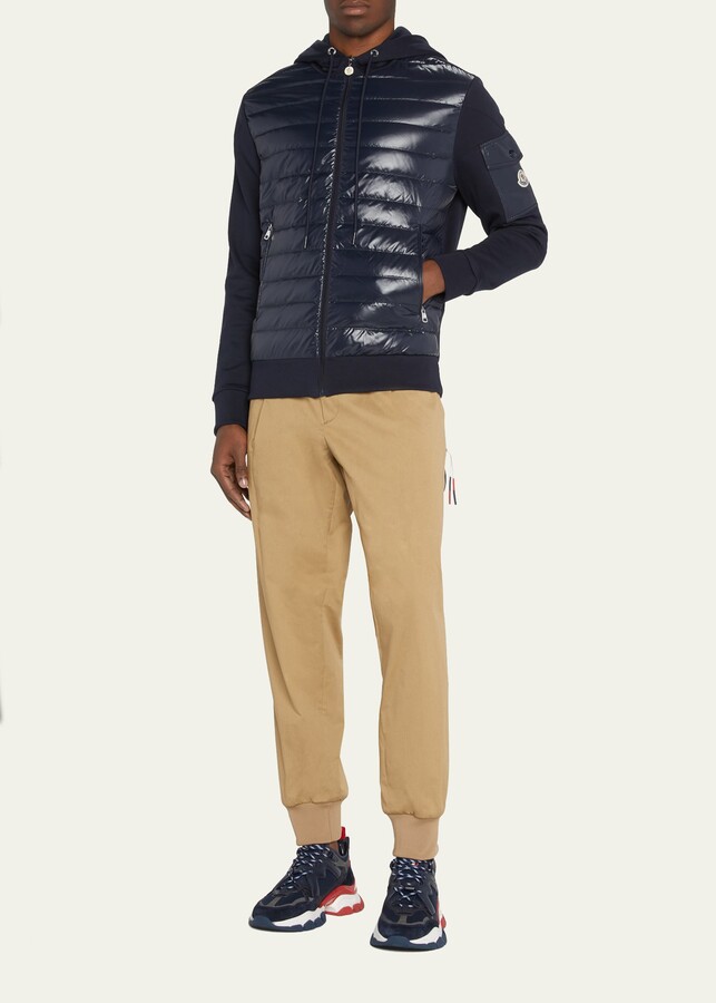 Moncler Men's Hooded Down Knit Jacket - ShopStyle