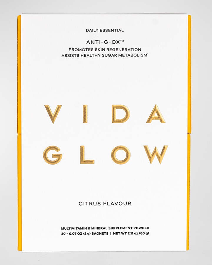 Vida Glow Anti-G-Ox Multi-Vitamin & Mineral Supplement Powder - Citrus ...