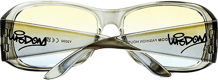 Wisdom Frame X Gradient Rectangular Sunglasses - ShopStyle