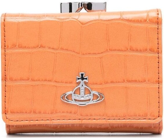 Vivienne Westwood Orb logo-plaque wallet - ShopStyle