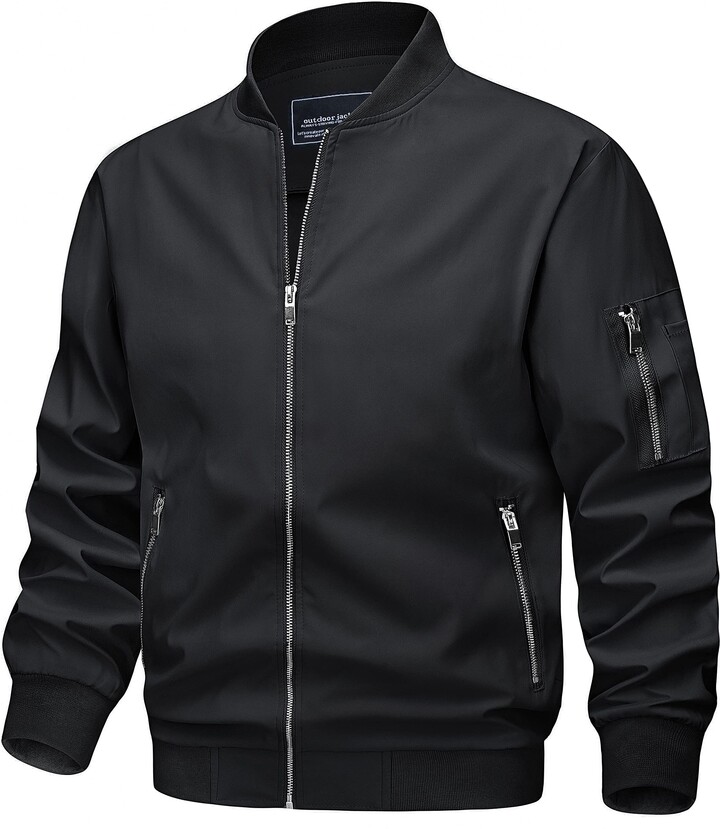 TACVASEN Mens Jackets Casual Lightweight Jackets for Men Sports Jackets ...